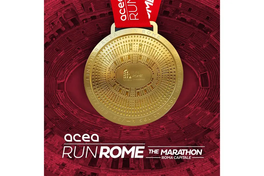 Run Rome The Marathon: la medaglia