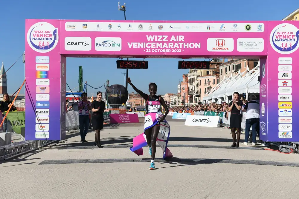 Risultati Venicemarathon 2023: c'è il record della corsa