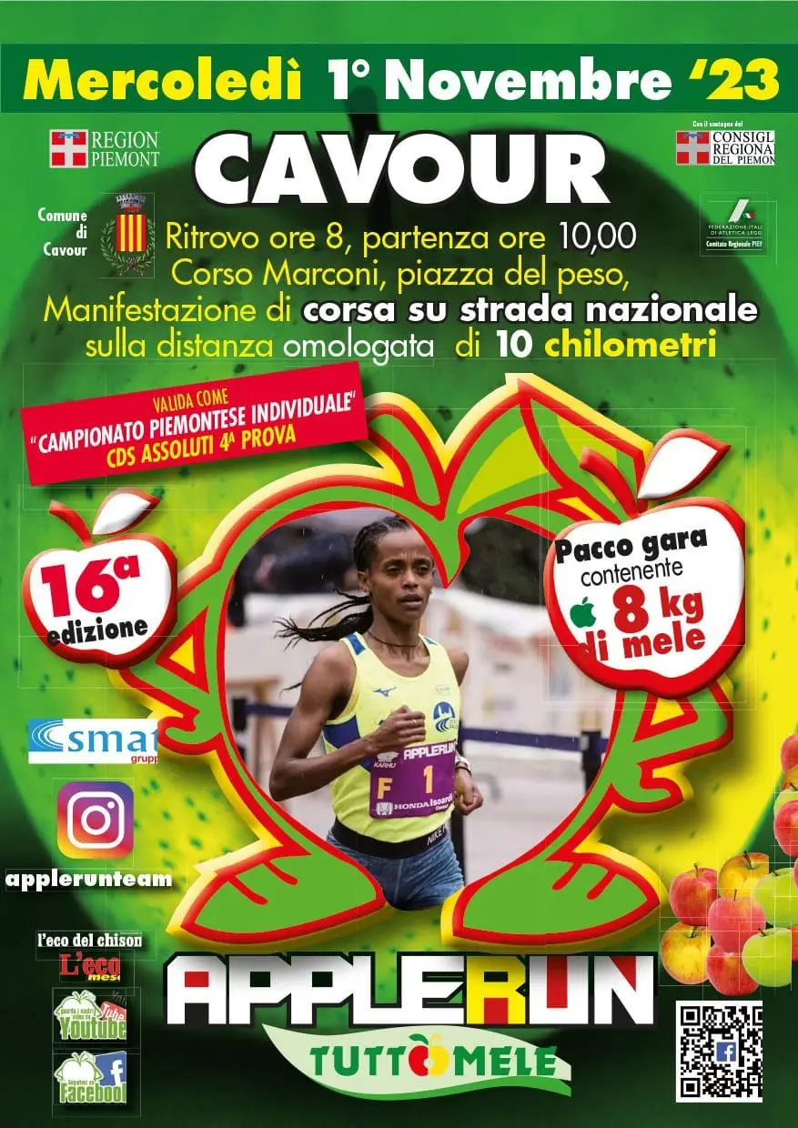 L'1 novembre torna l'Apple Run