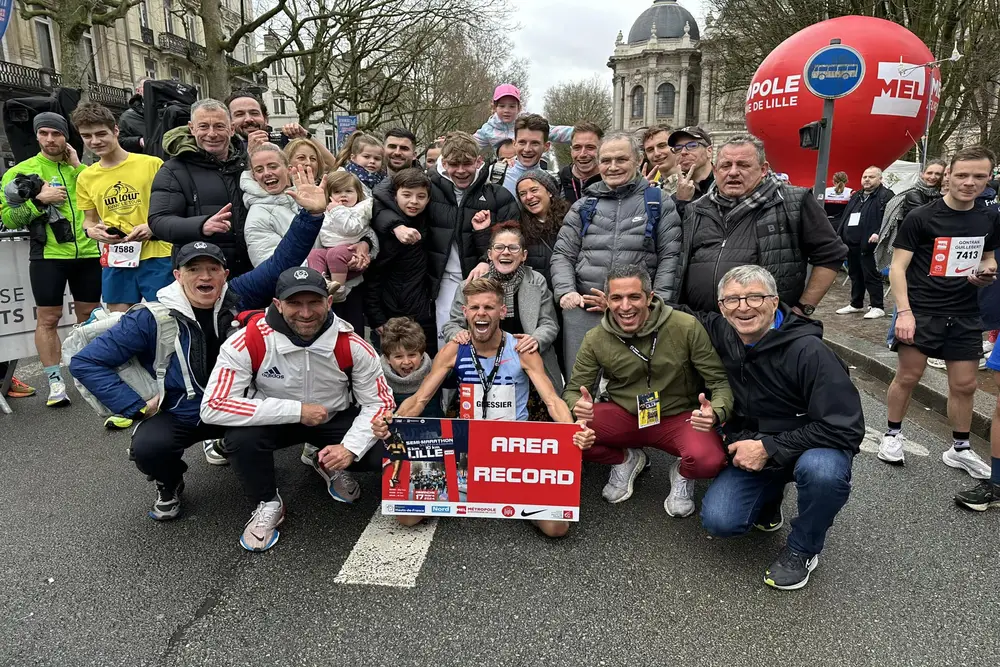 Jimmy Gressier al record europeo dei 10km