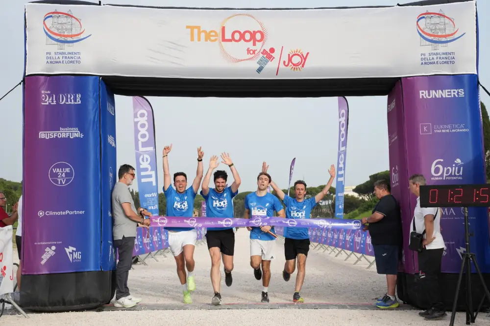 Andata in scena The Loop Relay Roma