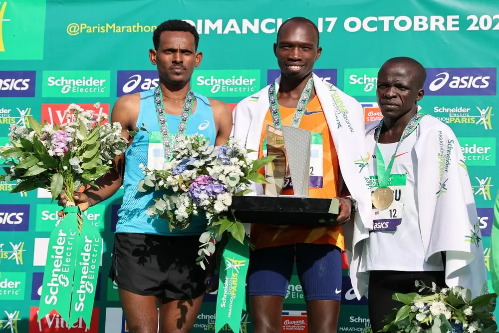 Domenica la Over Borders Half Marathon con Elisha Rotich