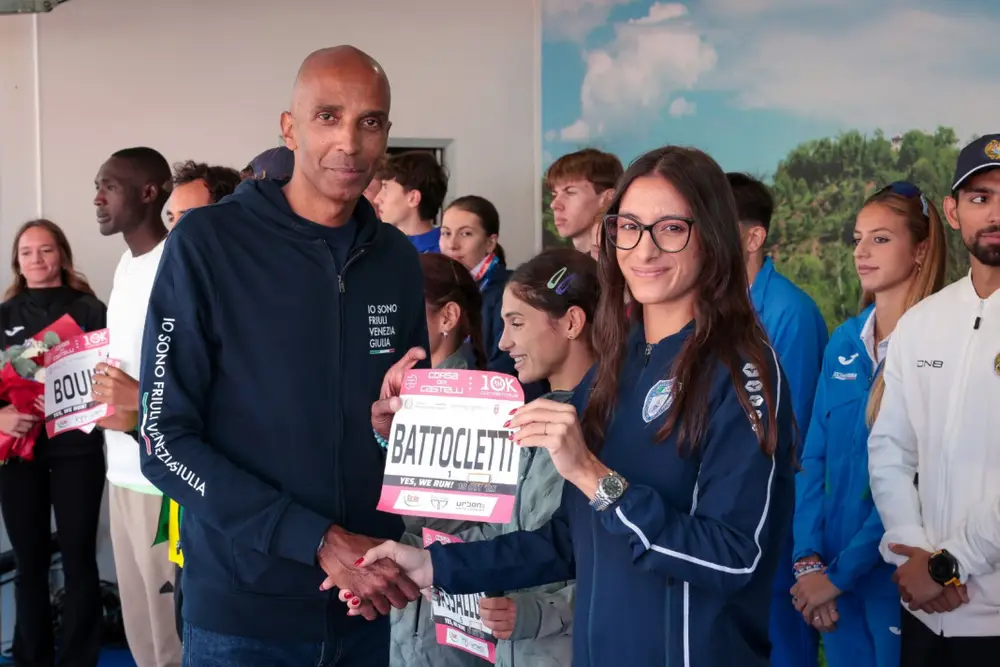 Domani la Corsa dei Castelli con Nadia Battocletti