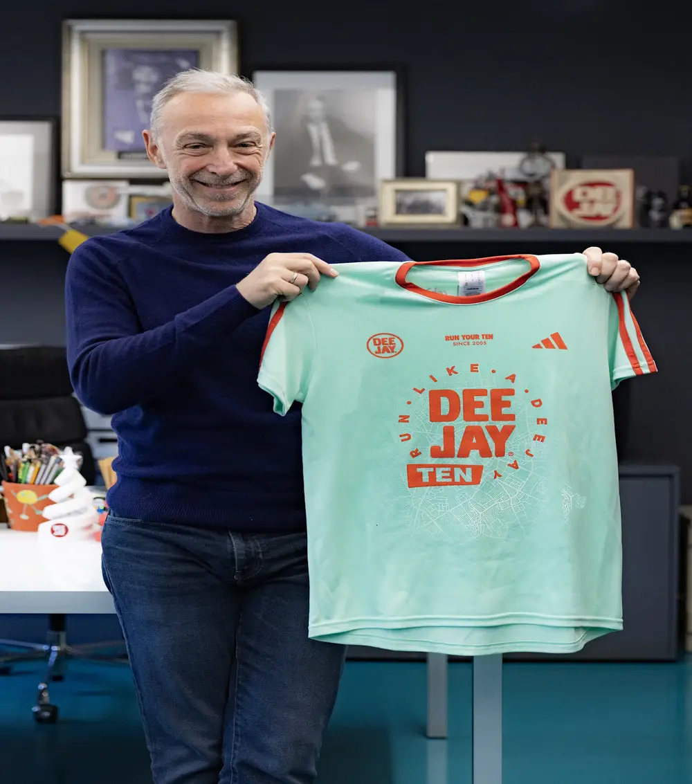 Iscrizioni Deejay Ten 2026: c'è la nuova maglia adidas
